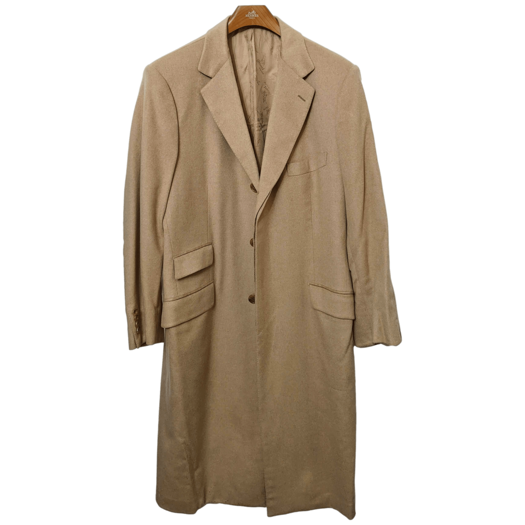 BRIONI ROMA 100% Guanaco Vigogne Haute Couture Men's Coat Sz54 Pur Luxe ...