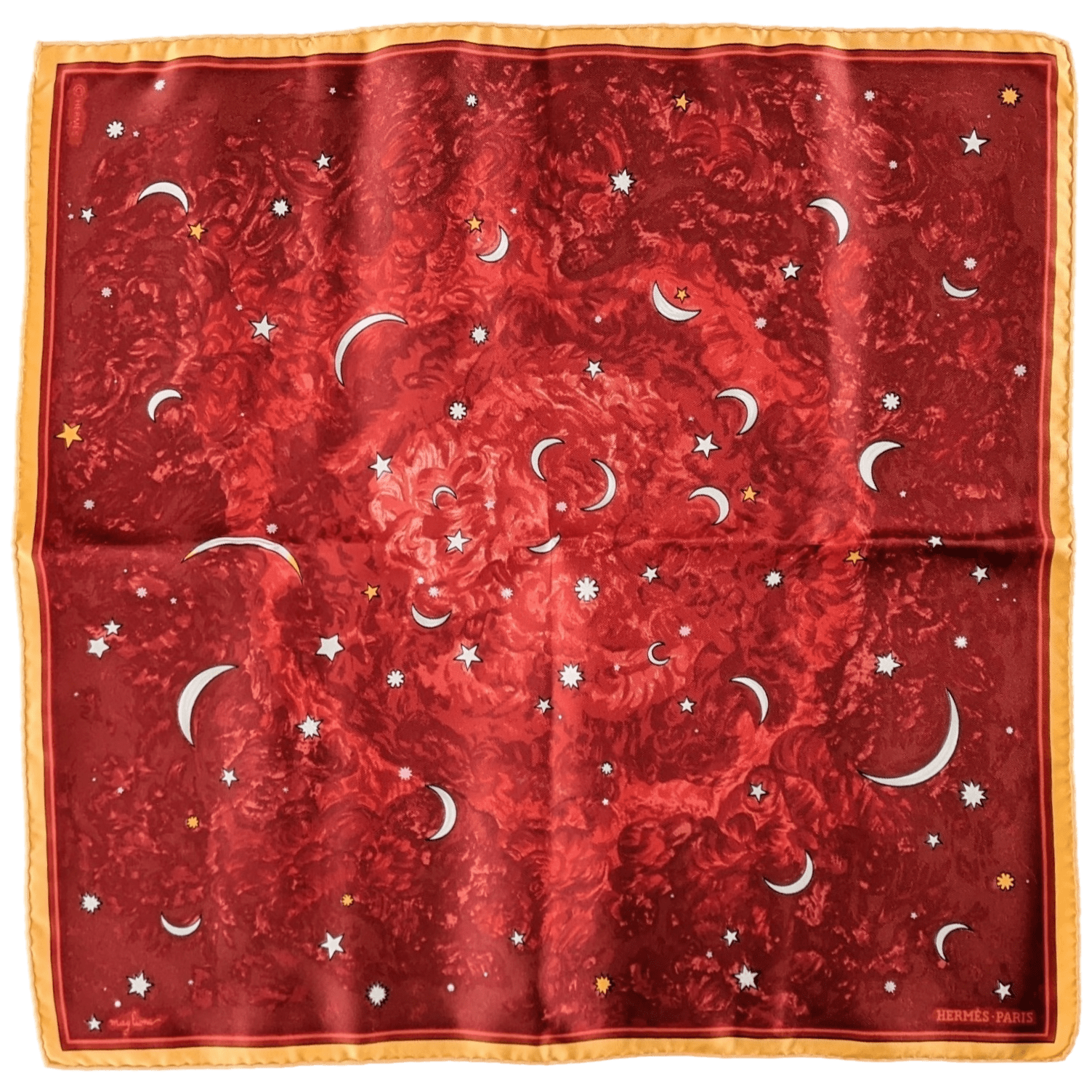 HERMES 1999 to Commemorate the "Year of Stars & Mythology" Pocket Scarf ...